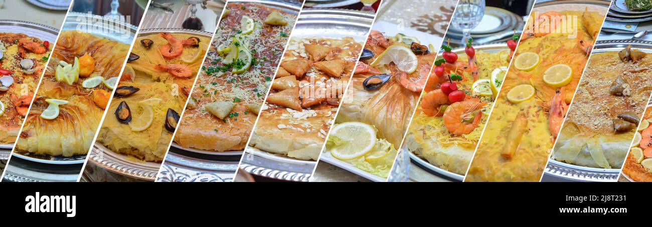 Moroccan chicken pastille hi-res stock photography and images - Alamy