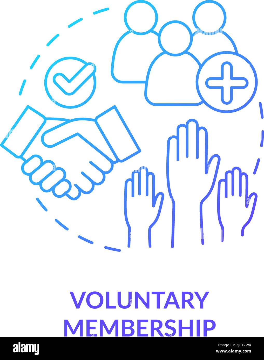 Voluntary partnership Stock Vector Images - Alamy