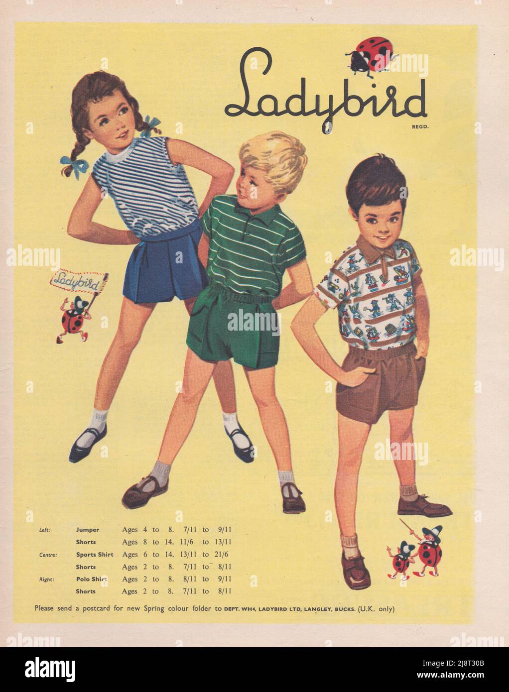 Ladybird Children's clothes children's wear vintage advertisement ...
