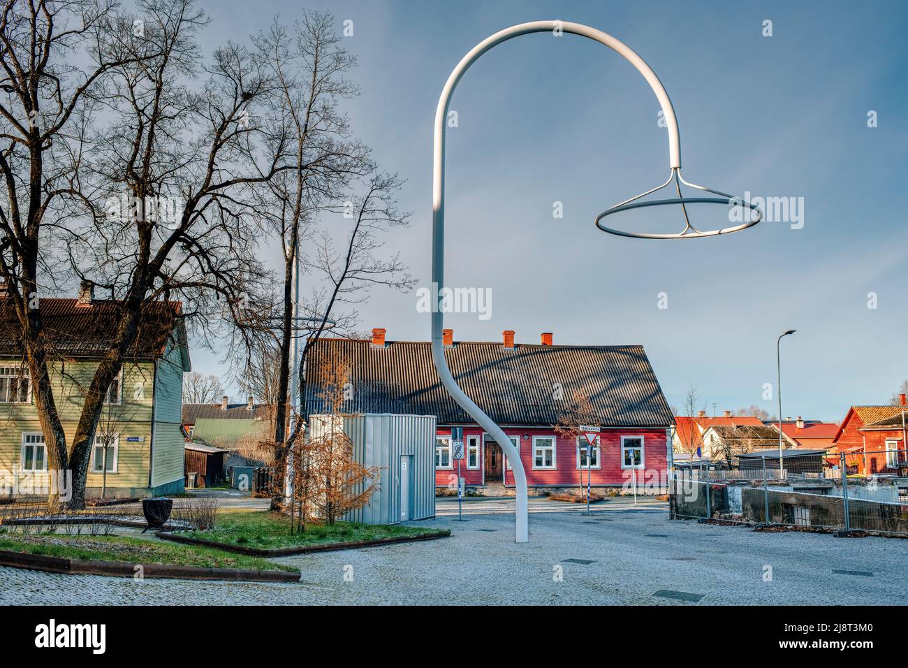 Voru city centre, Estonia Stock Photo - Alamy
