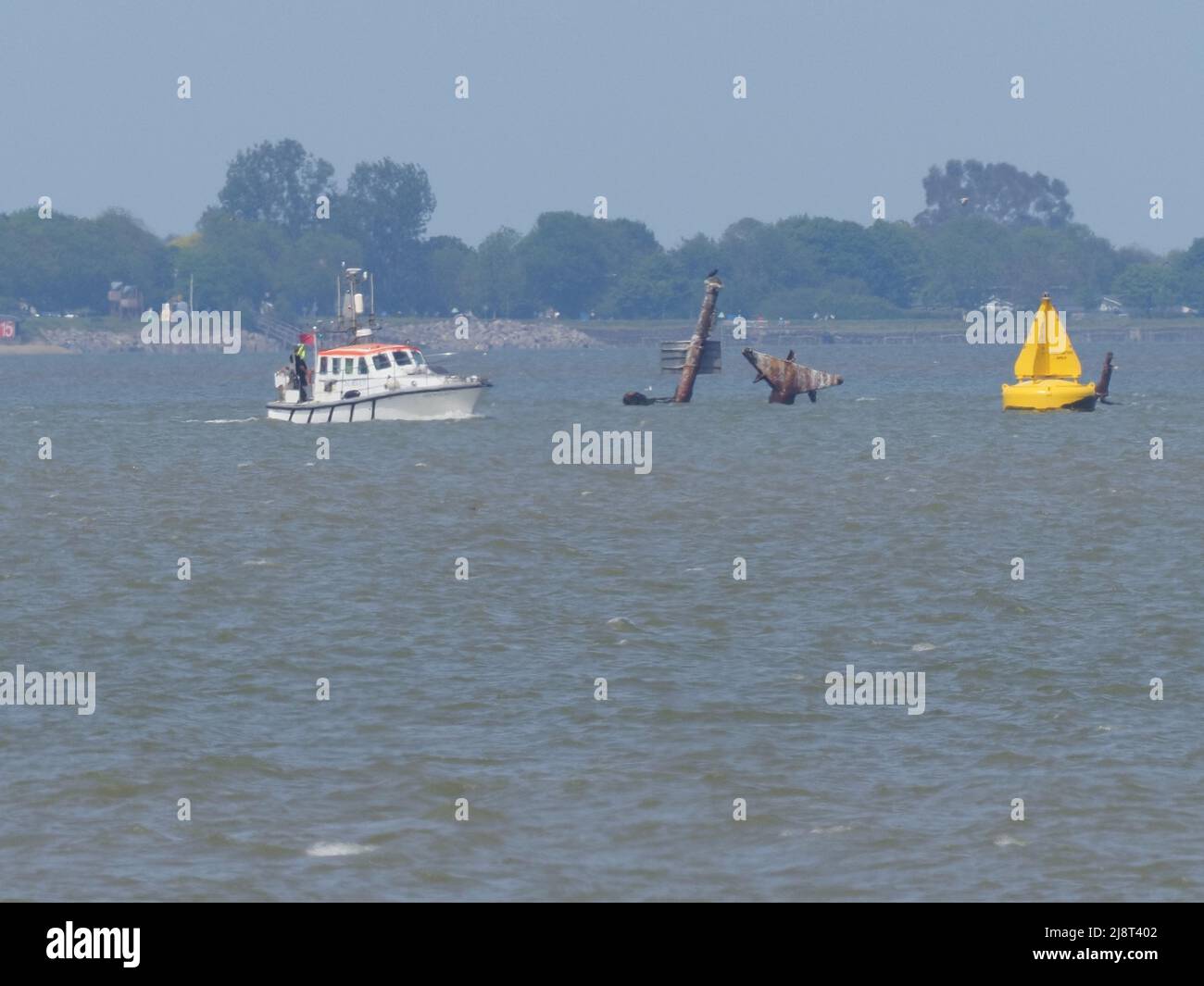 Sheerness, Kent, UK. 18th May, 2022. Survey vessel 'EGS Watchful ...