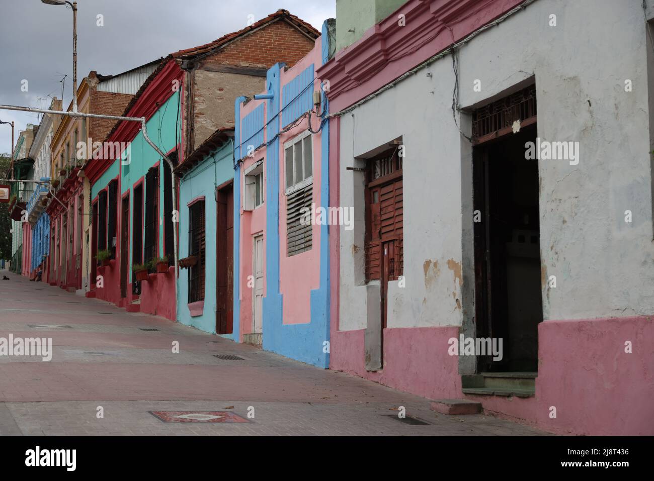 Santiago colonial buildings hi-res stock photography and images - Alamy