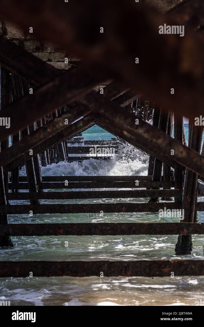 Old rotting jetty hi-res stock photography and images - Alamy