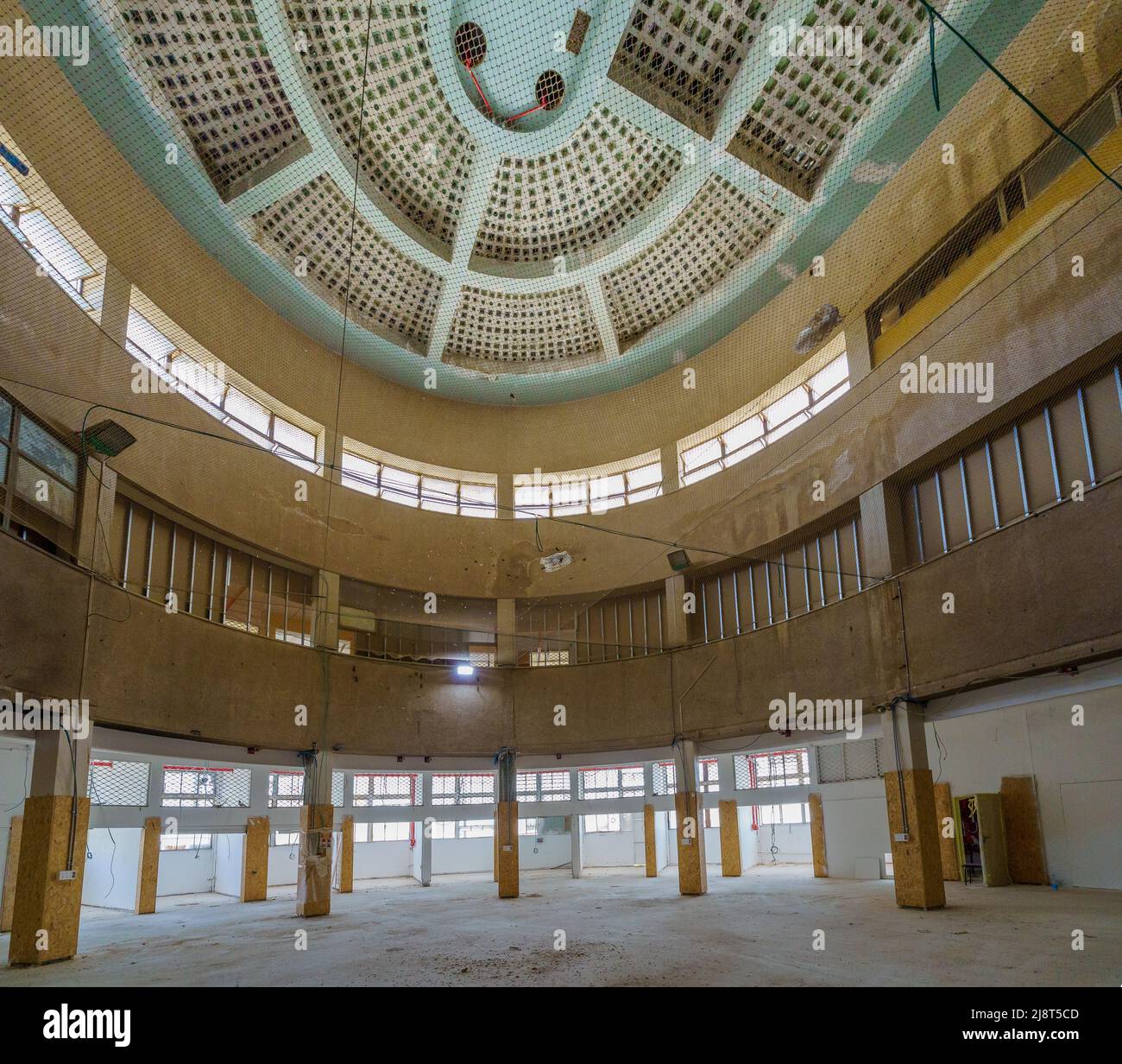 Haifa, Israel - May 13, 2022: View of the interior of the historic ...