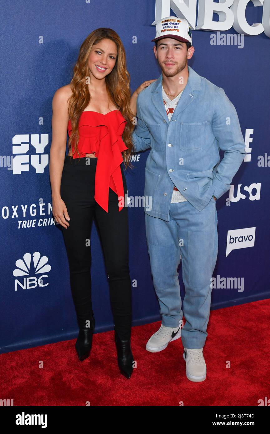 Shakira and Nick Jonas Stock Photo - Alamy