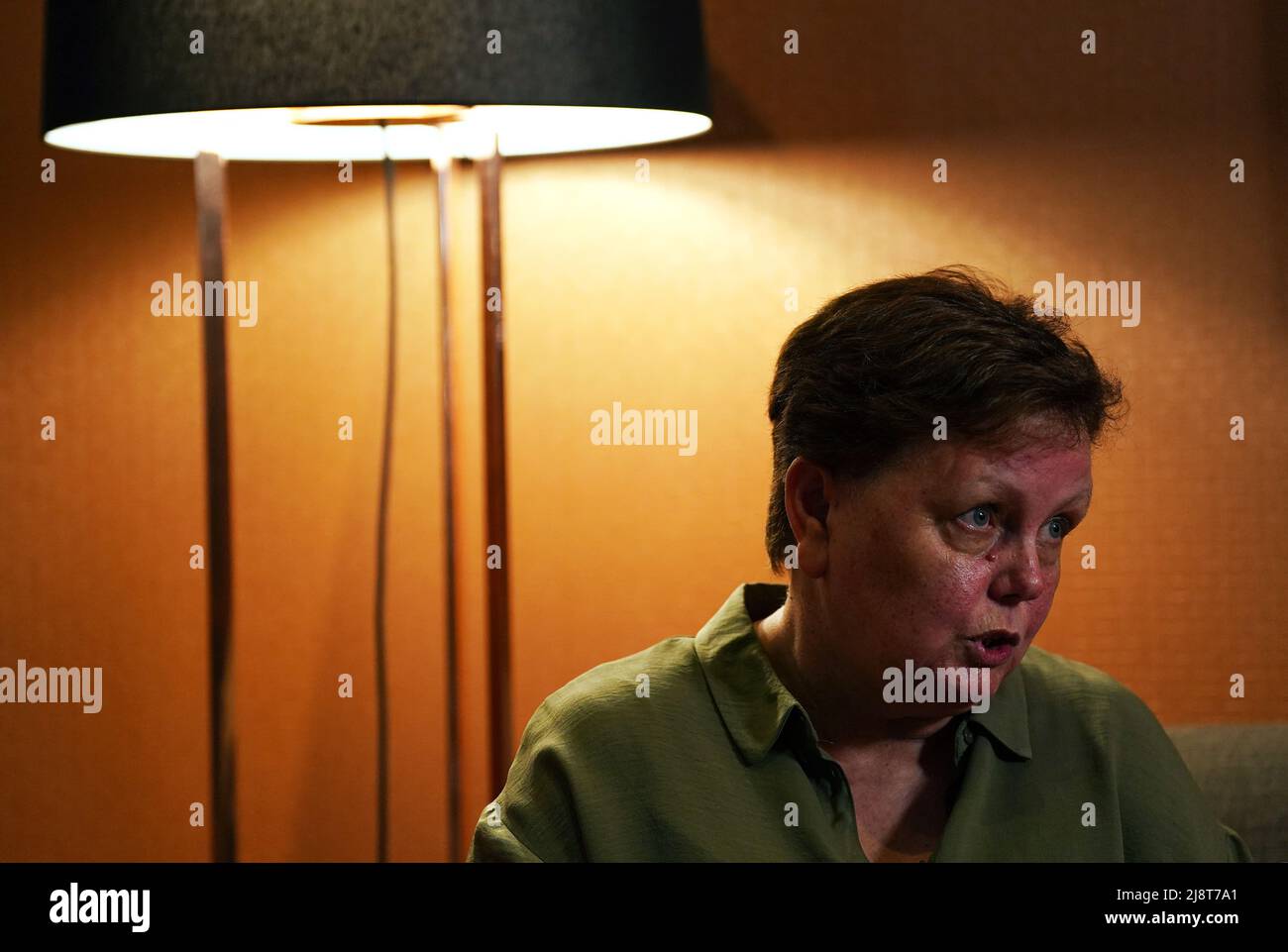 Former Post Office worker Heather Earley at the Clayton Hotel in ...