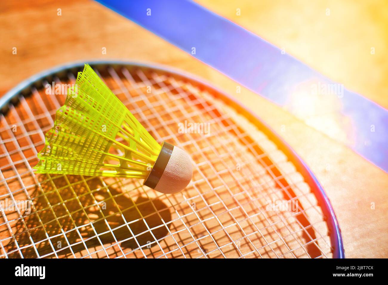 Badminton Racket And Shuttle