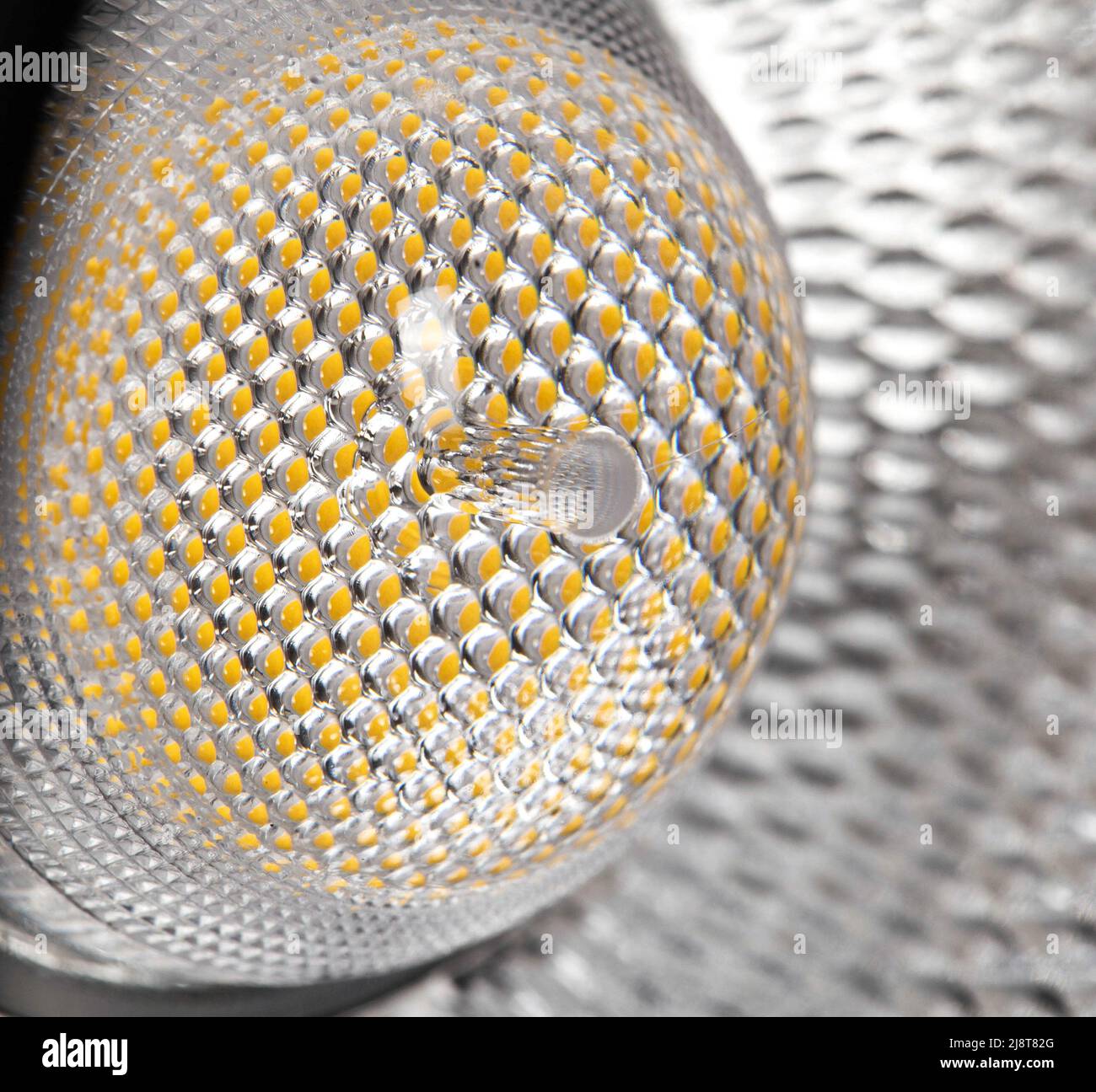 Modern LED matrix lamp, reflector for light Stock Photo - Alamy