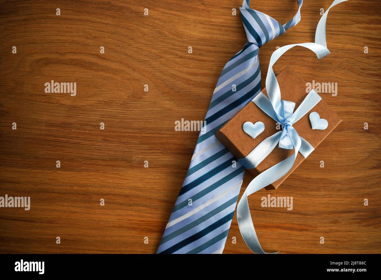 Happy Fathers Day. Set of stylish men accessories on rustic wood ...