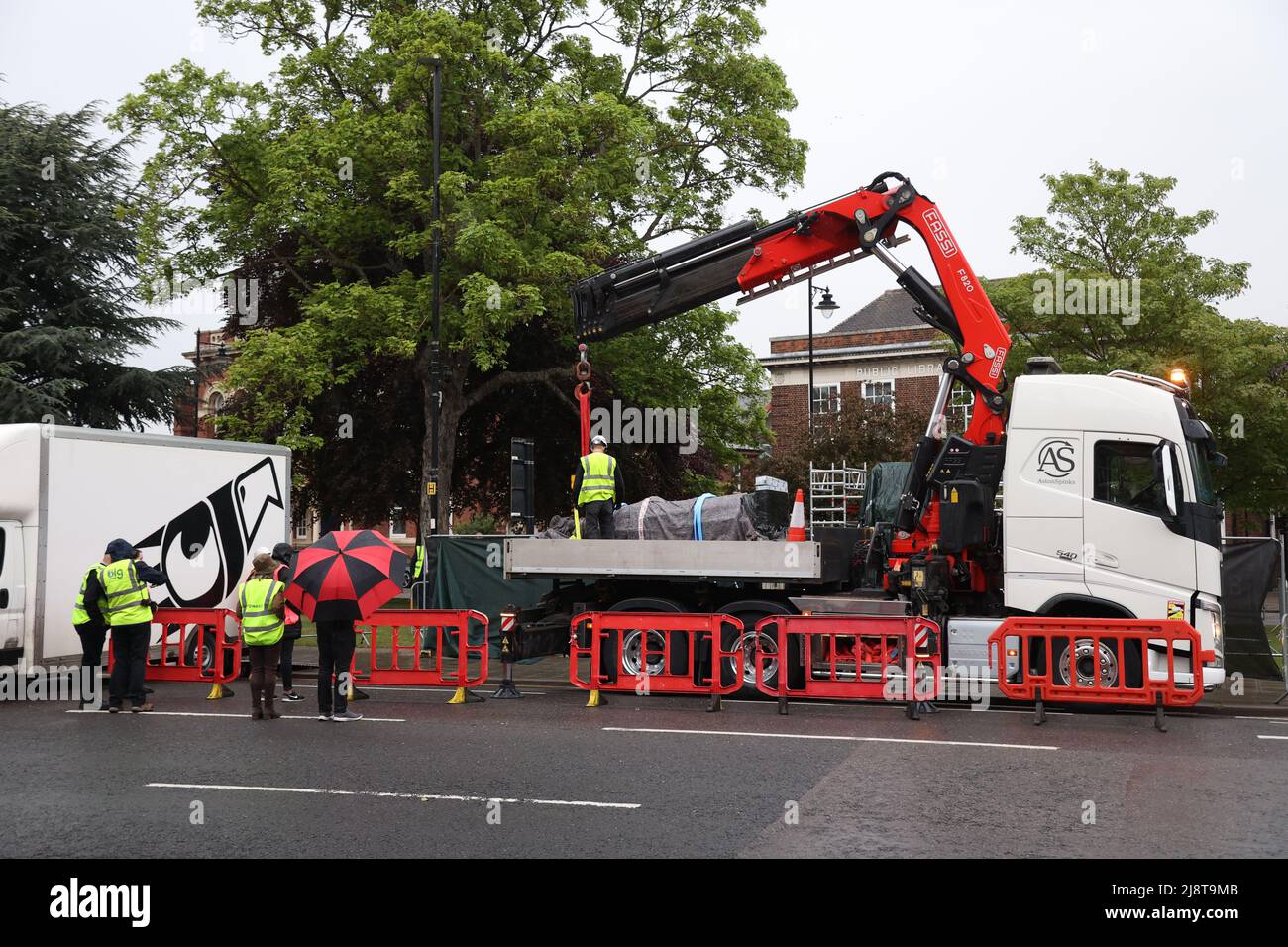 Thatcher statue grantham hi-res stock photography and images - Alamy