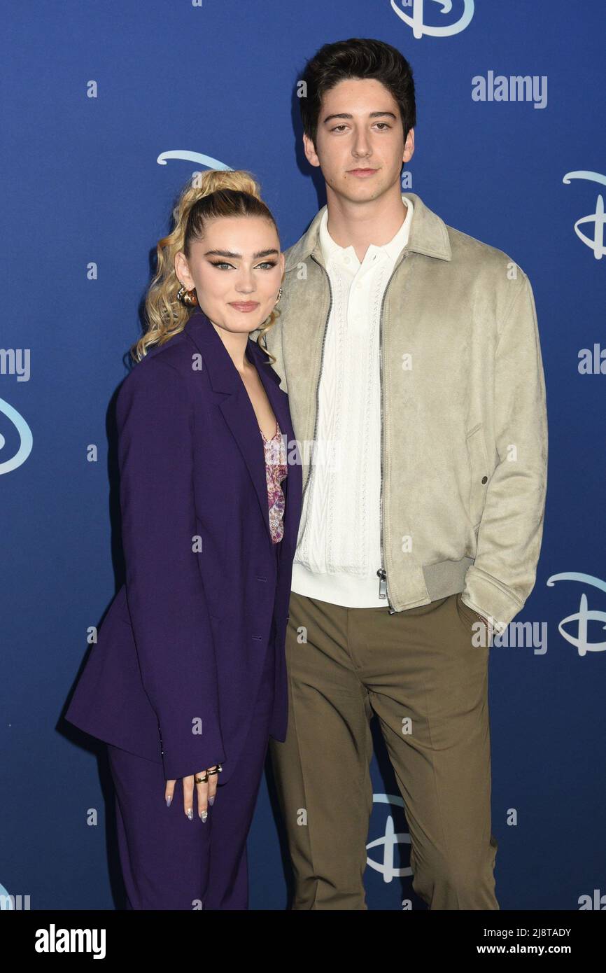 New York, NY, USA. 17th May, 2022. Meg Donnelly, Milo Manheim at ...