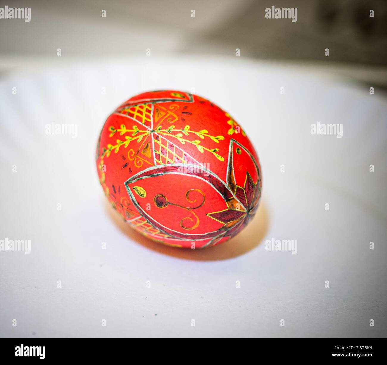 Pysanky Ukrainian Easter Egg Decorating Stock Photo - Alamy