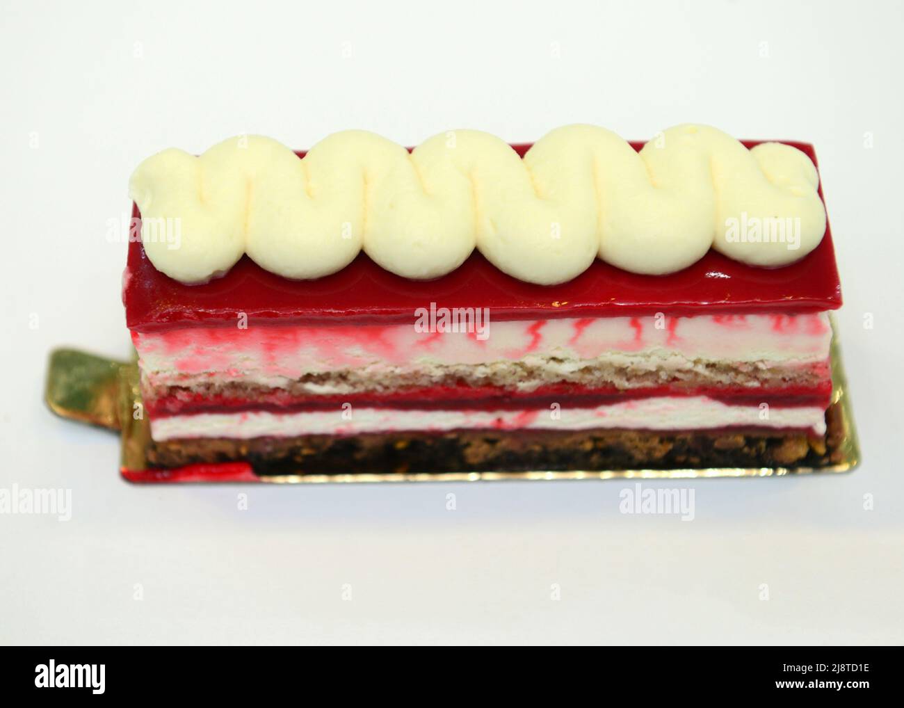 French cakes display christmas market paris hi-res stock photography ...