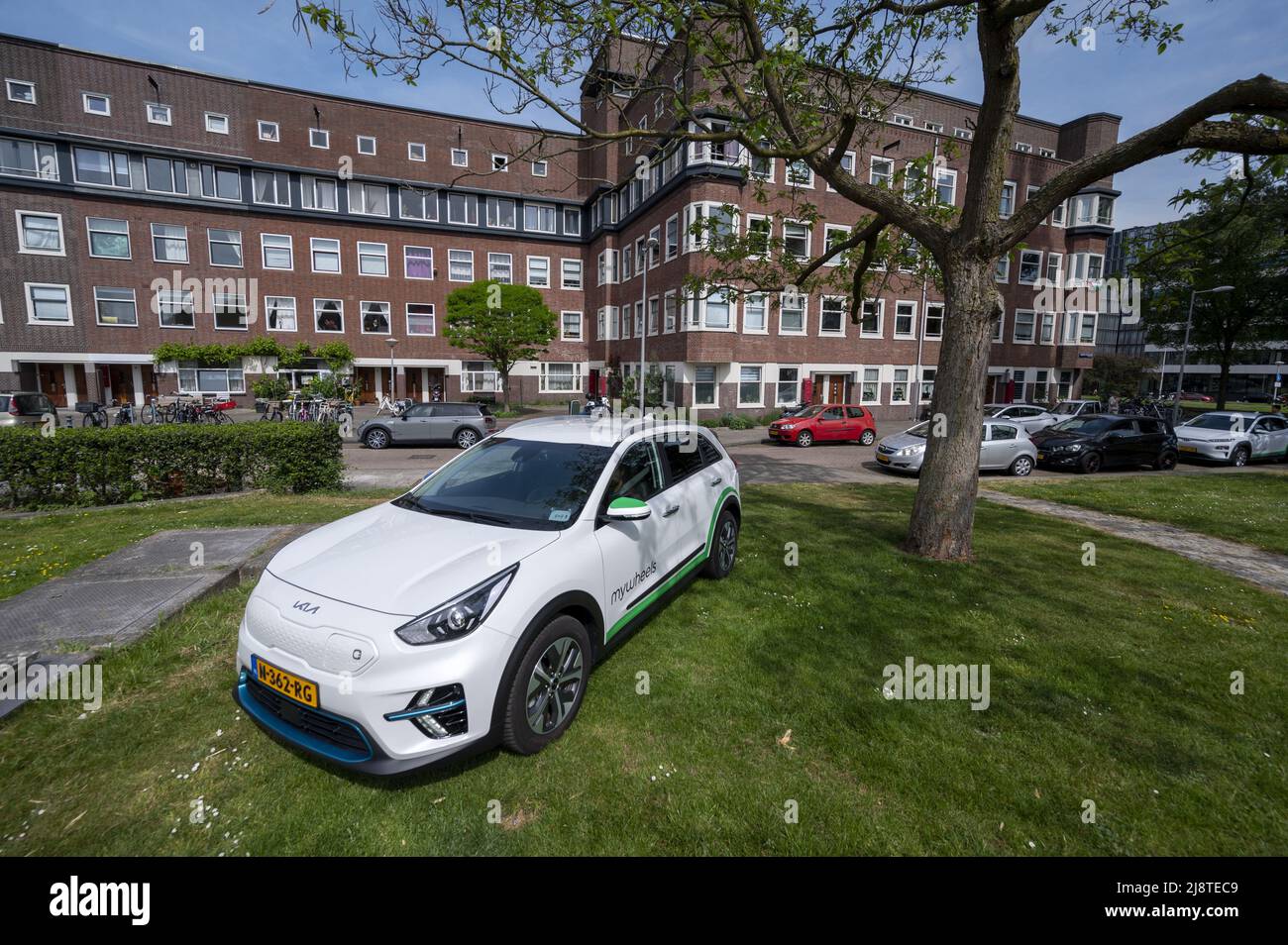 2022-05-18 14:42:03 ILLUSTRATION - One of MyWheels' electric shared car ...