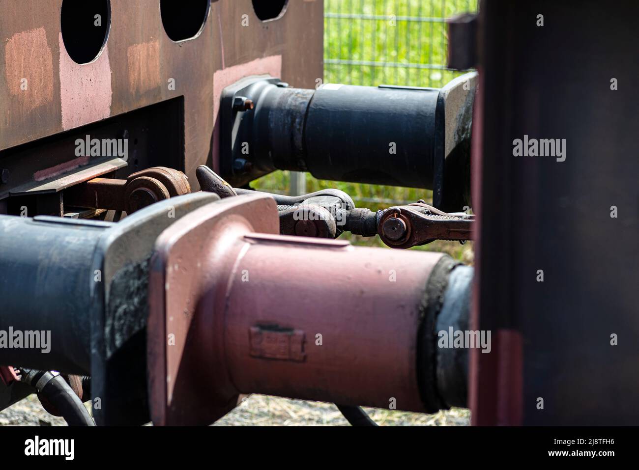 Buffer and chain coupler hi-res stock photography and images - Alamy