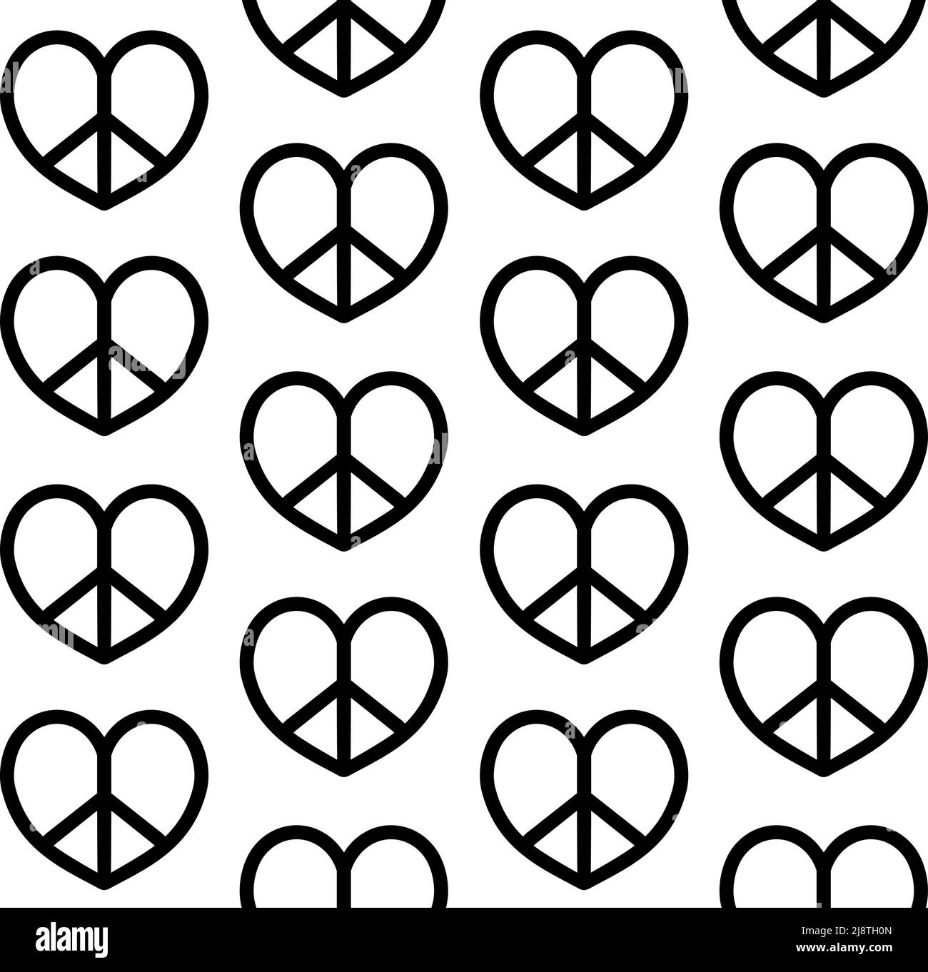 Heart Peace Sign Drawings