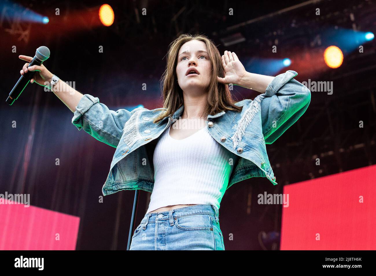 Sigrid performing live on hi-res stock photography and images - Alamy