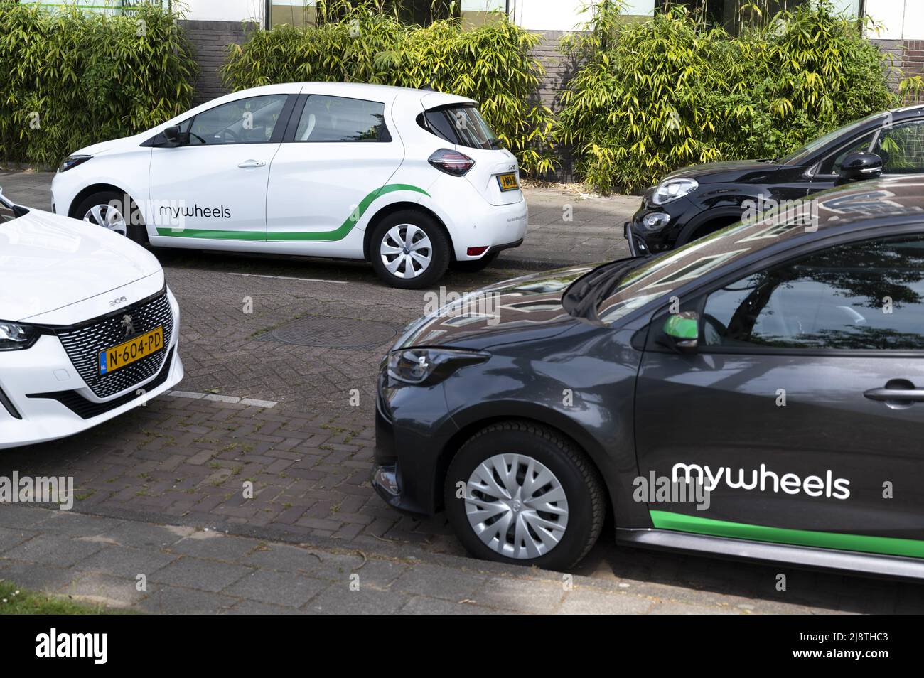 2022-05-18 14:03:52 ILLUSTRATION - One of MyWheels' electric shared car ...