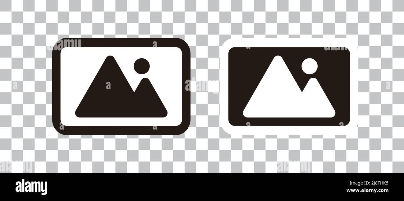 Black white photo concept Stock Vector Images - Alamy