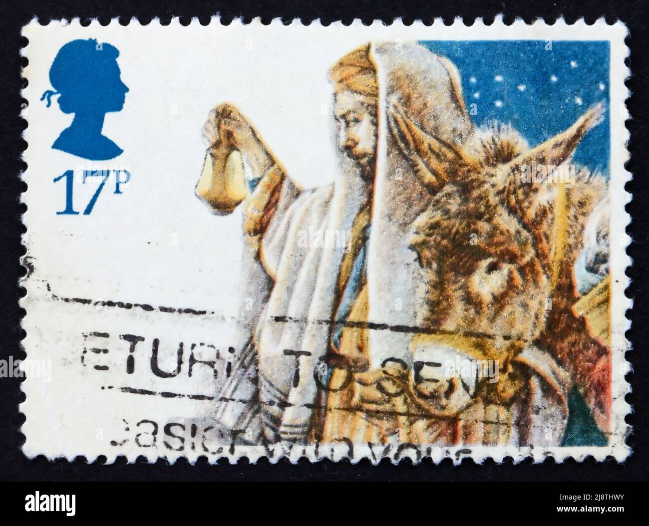 GREAT BRITAIN - CIRCA 1984: a stamp printed in the Great Britain shows ...