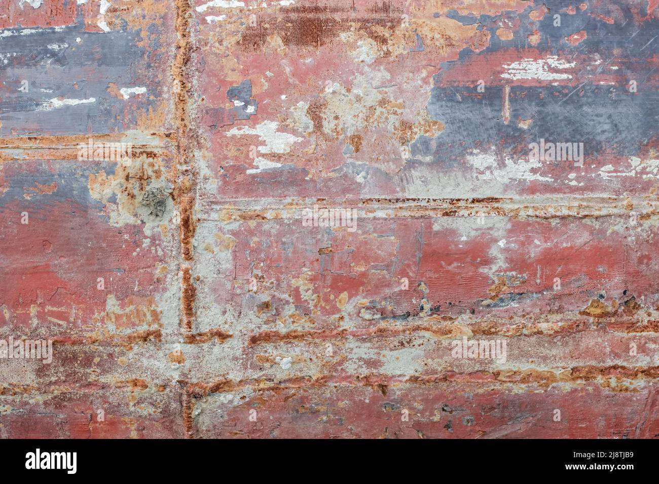 Abandoned old iron metal sheet with rust Stock Photo - Alamy