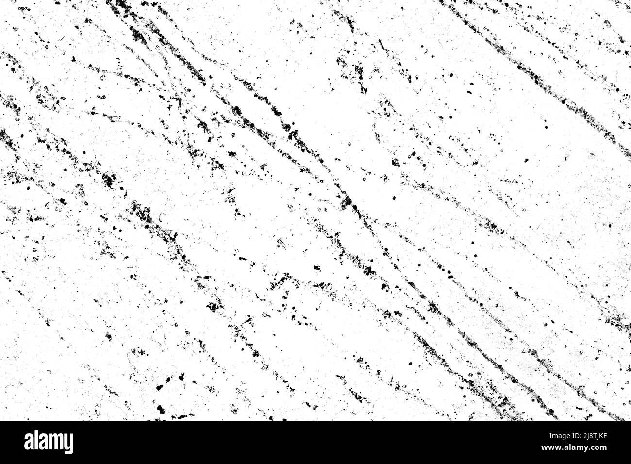 Black scratch lines and spots on white background Stock Photo - Alamy
