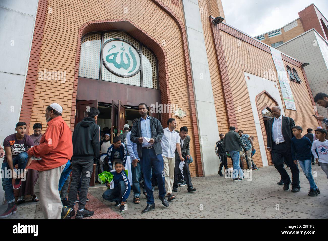 London, 18/08/2017: Moschea di East London - the East London Mosque ...