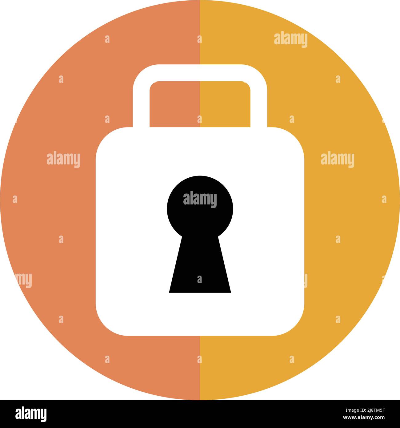 Secured gate Stock Vector Images - Alamy