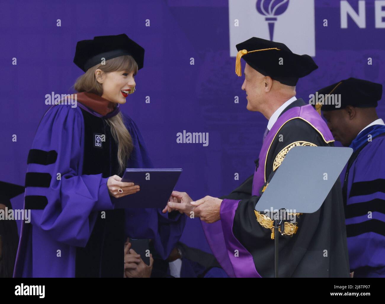 New York, United States. 18th May, 2022. Taylor Swift receives an Honorary Doctor of Fine Arts ...