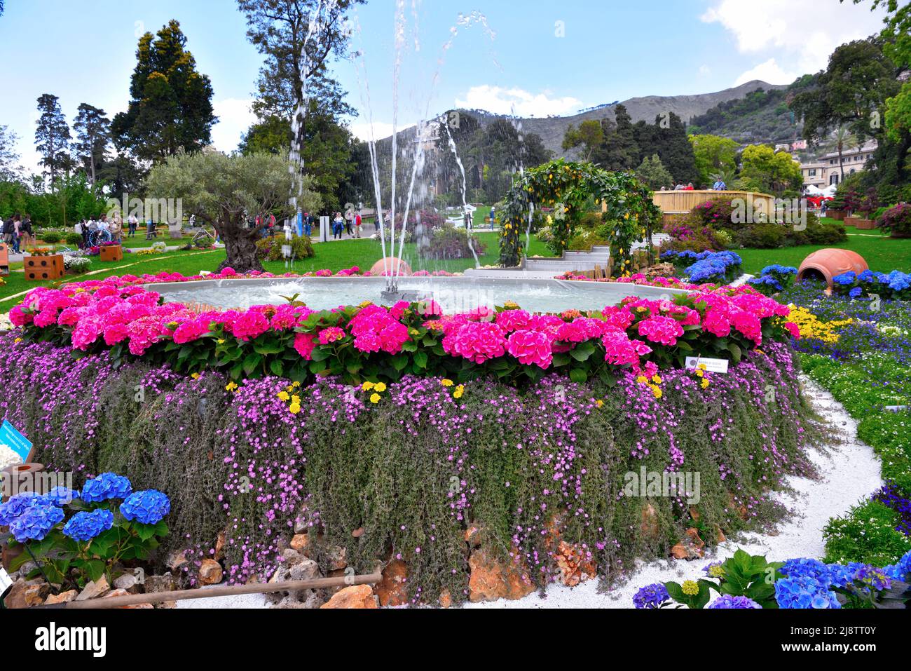 Euroflora is an exhibition of the flower and the ornamental plant is ...