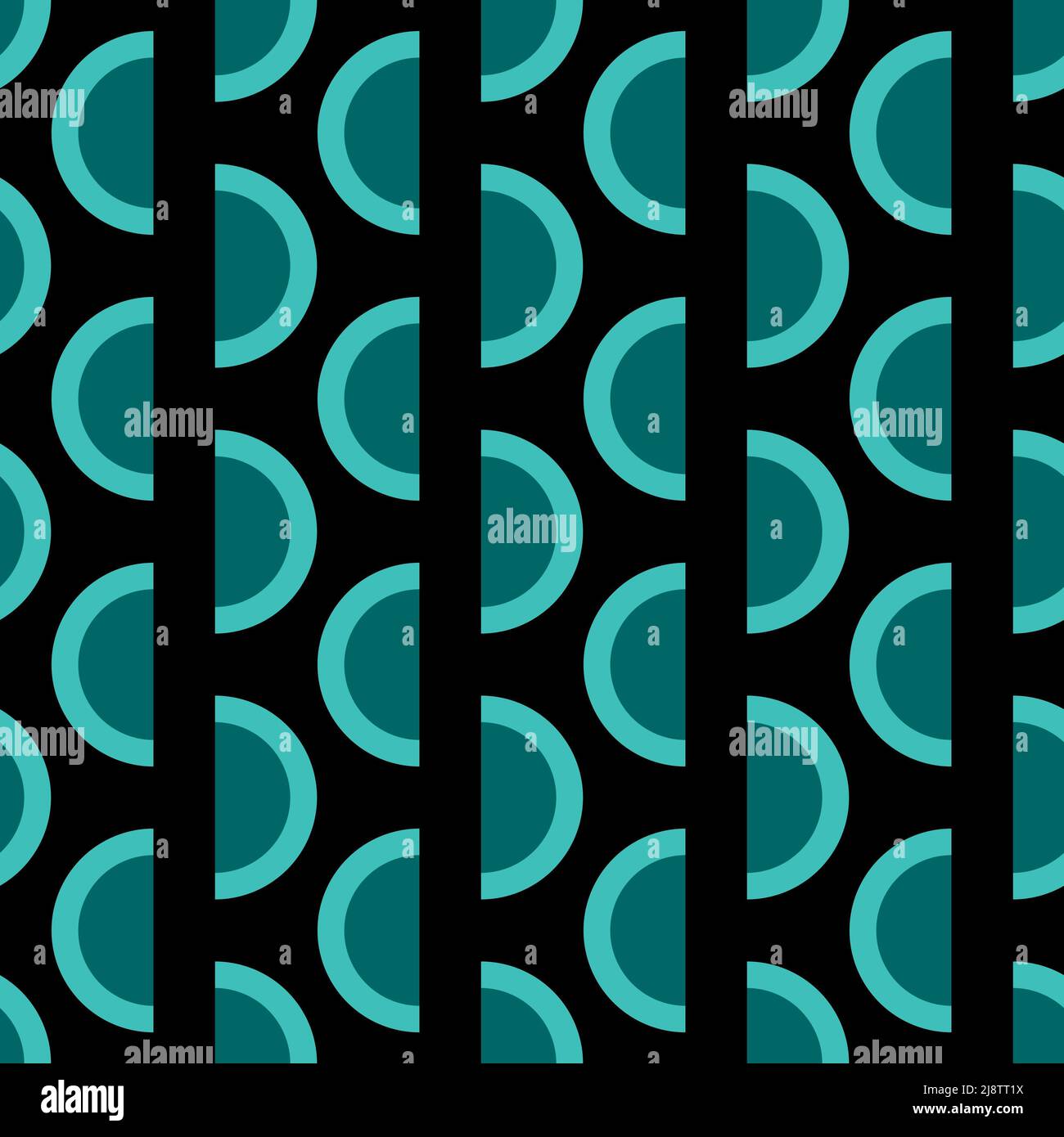 Geometric seamless half circle pattern for fabrics and packaging and ...