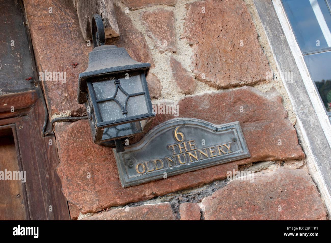 The medieval village of Dunster in Somerset within the Exmoor National ...