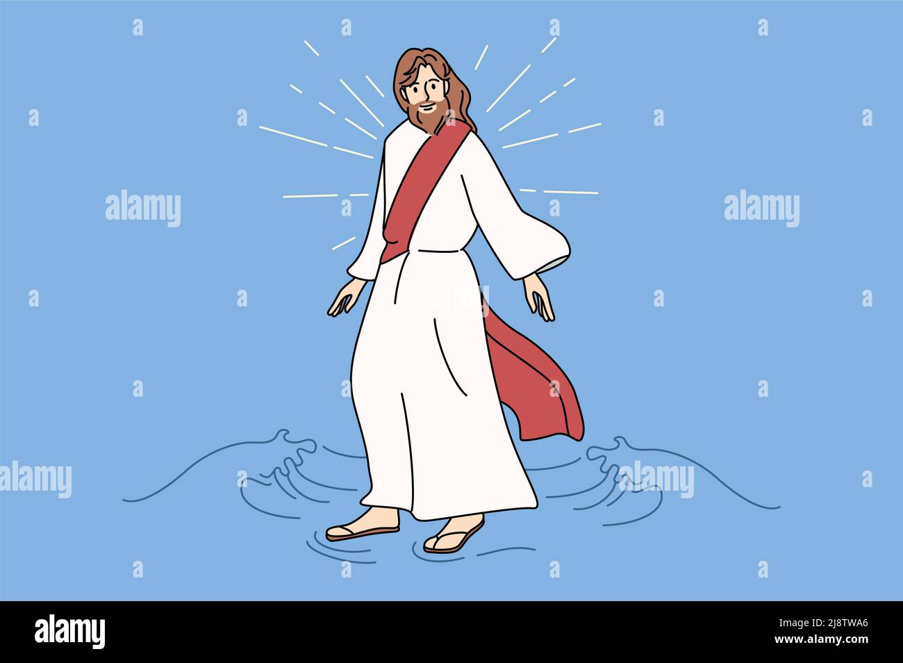 Jesus Walking On Water Miracle Story