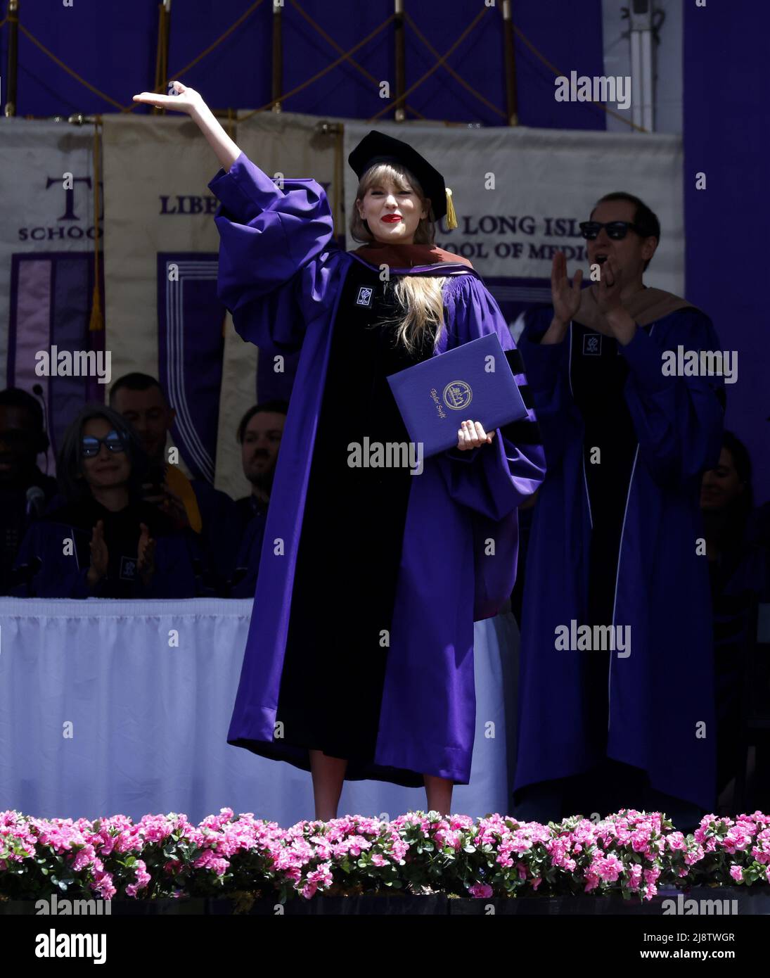 New York, United States. 18th May, 2022. Taylor Swift receives an Honorary Doctor of Fine Arts ...