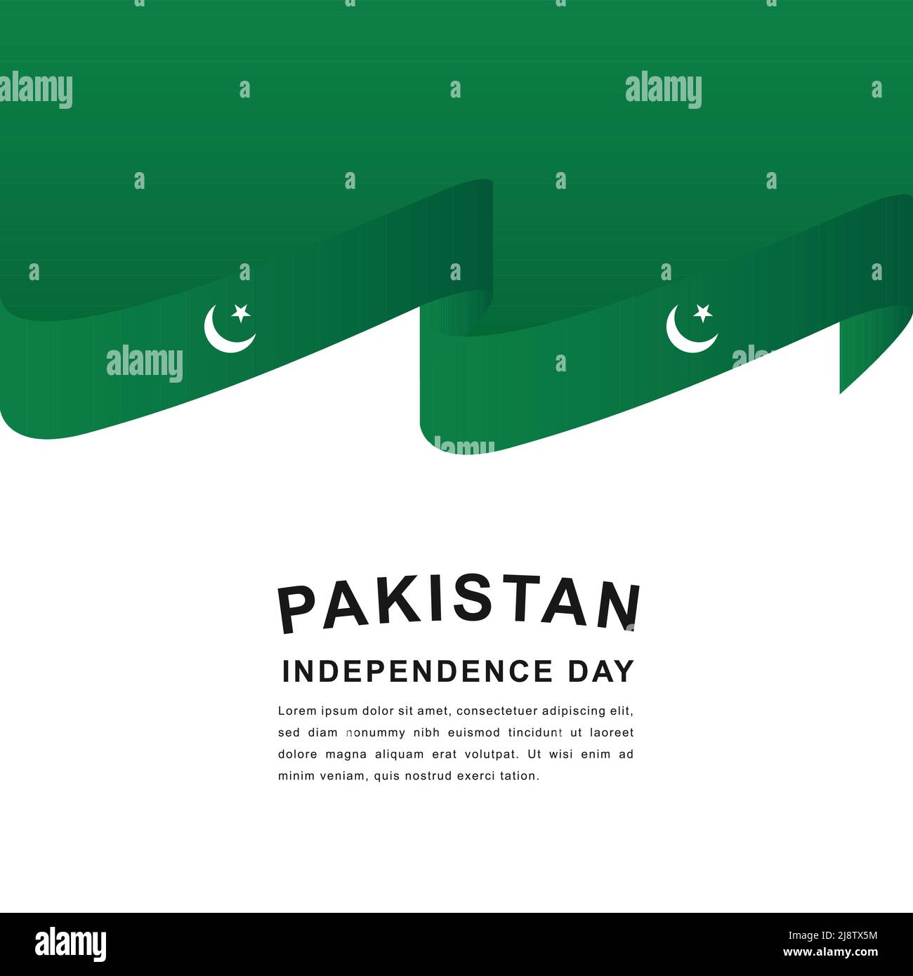 Pakistan independence celebration Stock Vector Images - Alamy