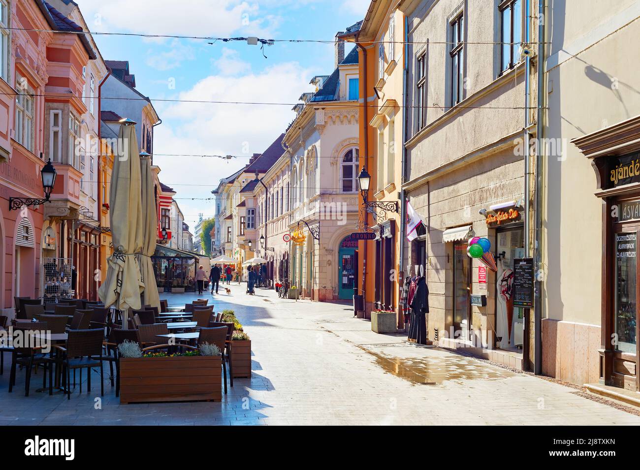 Gyor hungarian town hi-res stock photography and images - Alamy