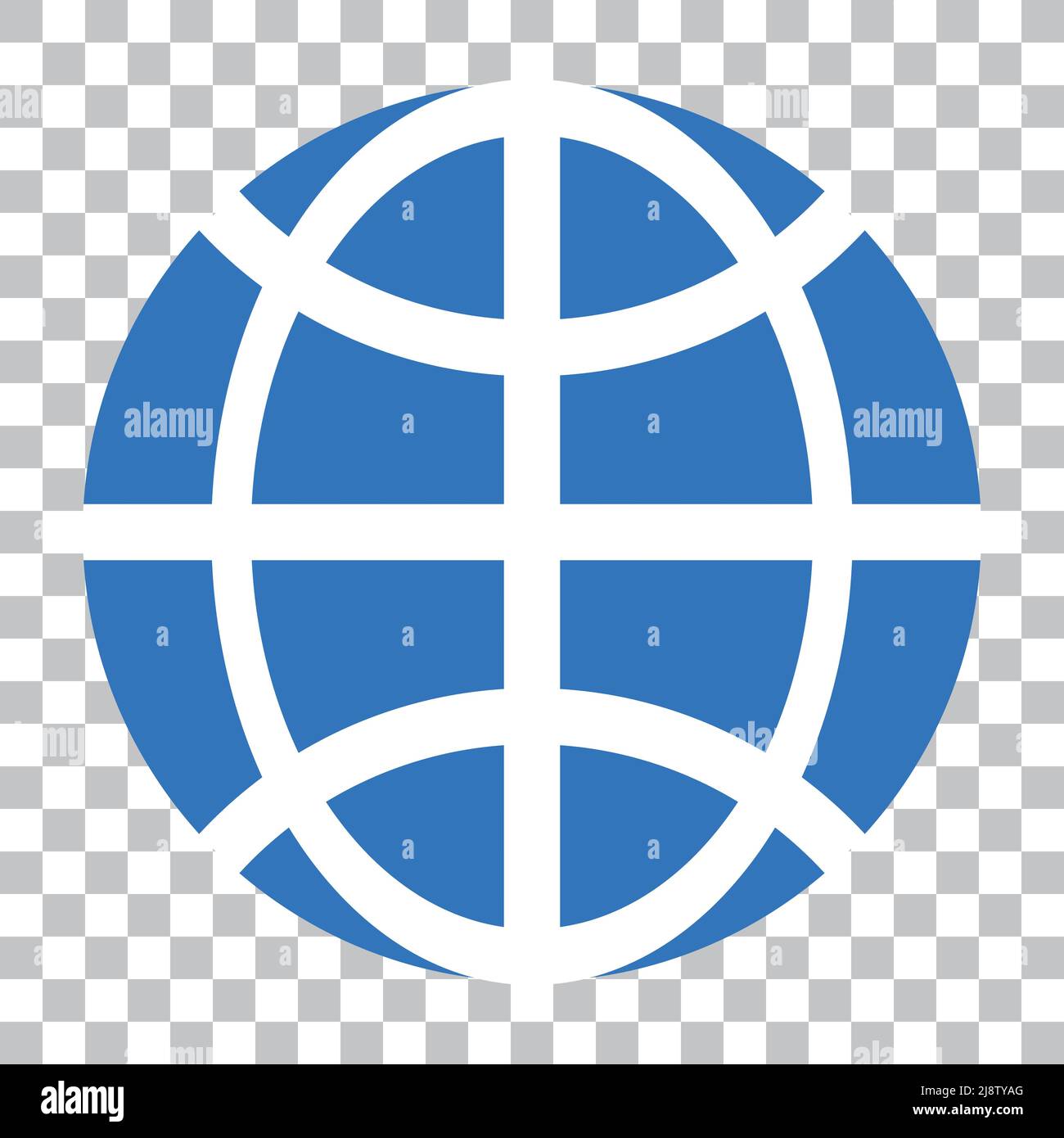 Browser icon isolated on transparent background. Editable vector Stock ...