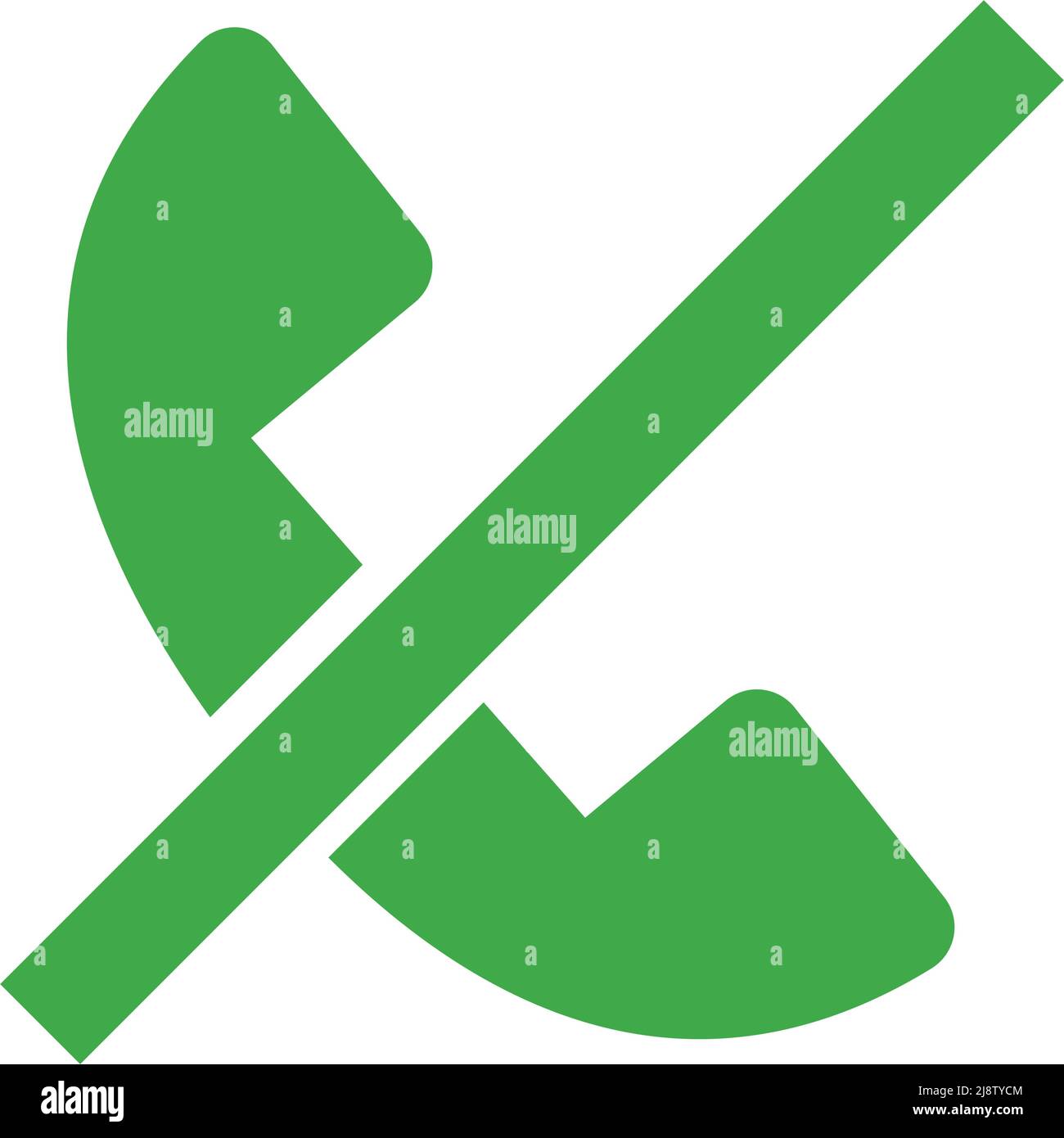 Cancel to phone icon. Cannot start phone. Cannot receive phone call ...