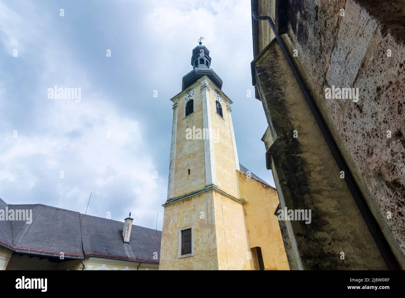 Gloggnitz castle in wiener alpen hi-res stock photography and images ...
