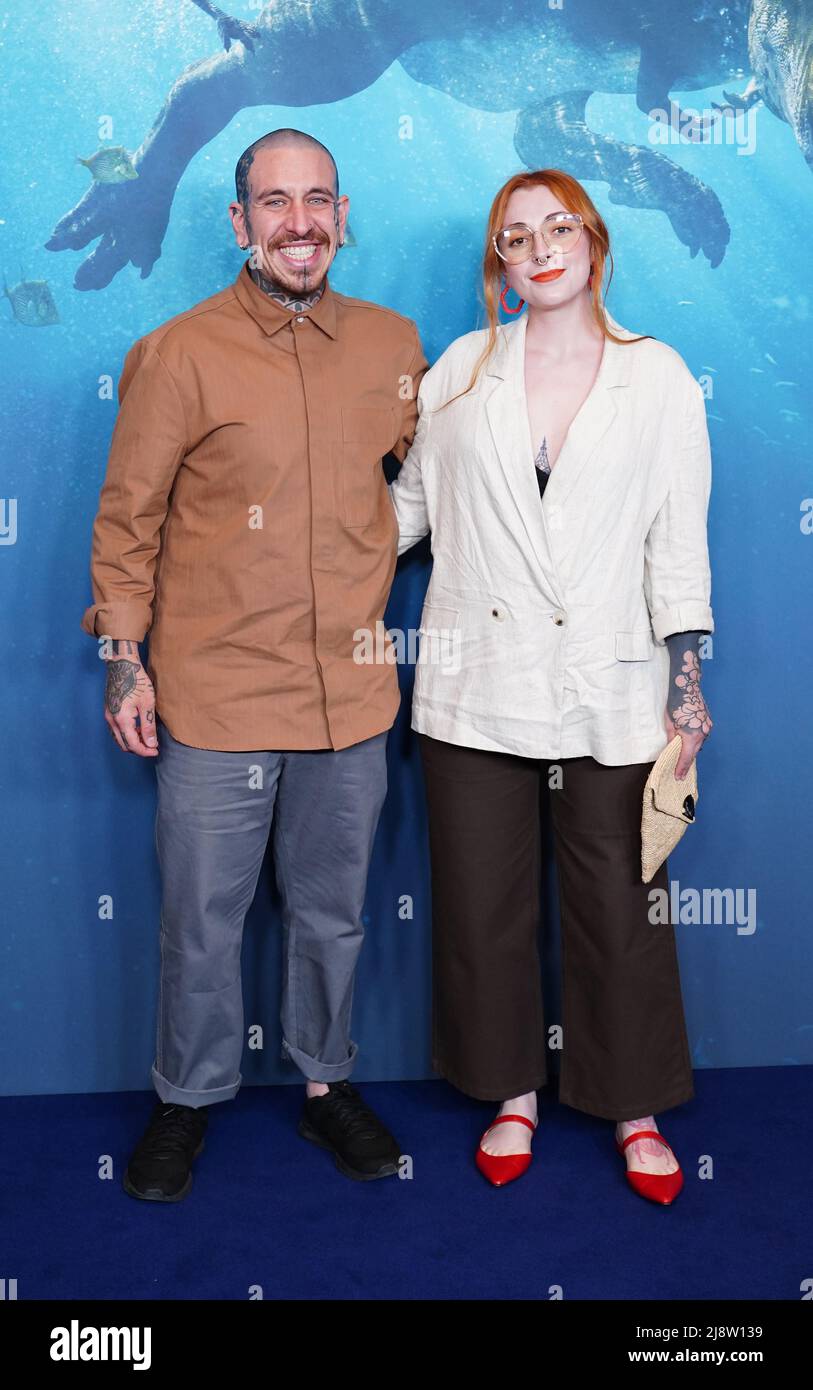 Alessandro Vitale attends the premiere for Apple TV+'s Prehistoric ...