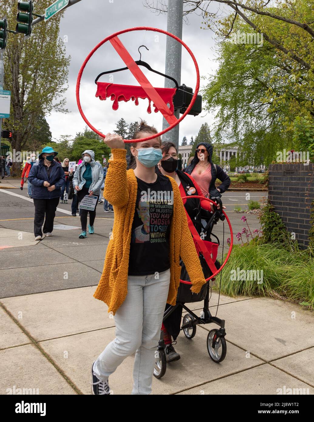 Ban off our body's rally and march at capitol building, May 14,2022 ...