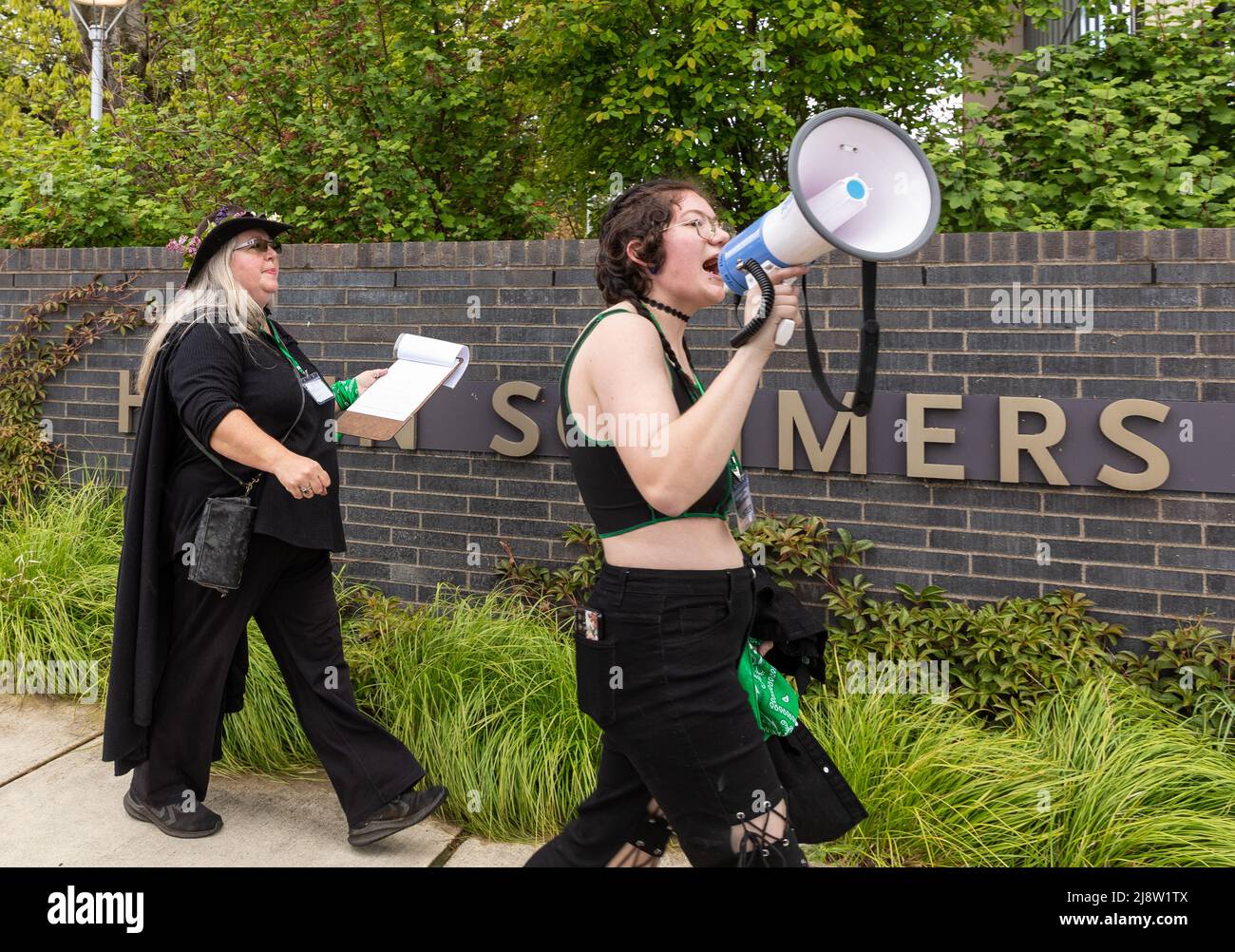 Ban off our body's rally and march at capitol building, May 14,2022 ...