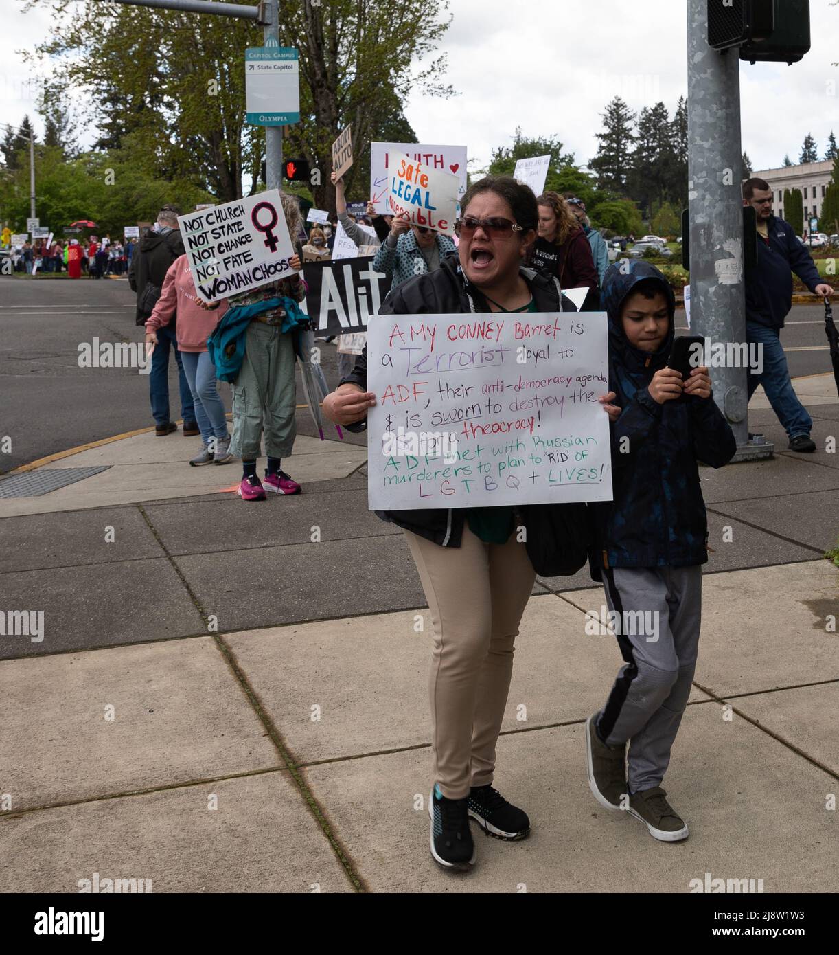 Ban off our body's rally and march at capitol building, May 14,2022 ...