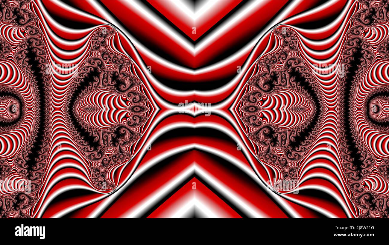 Abstract Computer generated Fractal design. A fractal is a never-ending ...