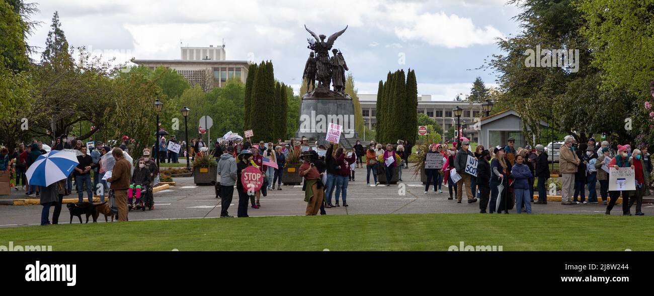 Ban off our body's rally and march at capitol building, May 14,2022 ...