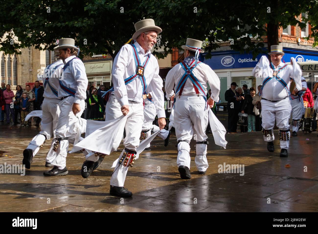 A day of dance in York with various Morris dance teams Stock Photo - Alamy