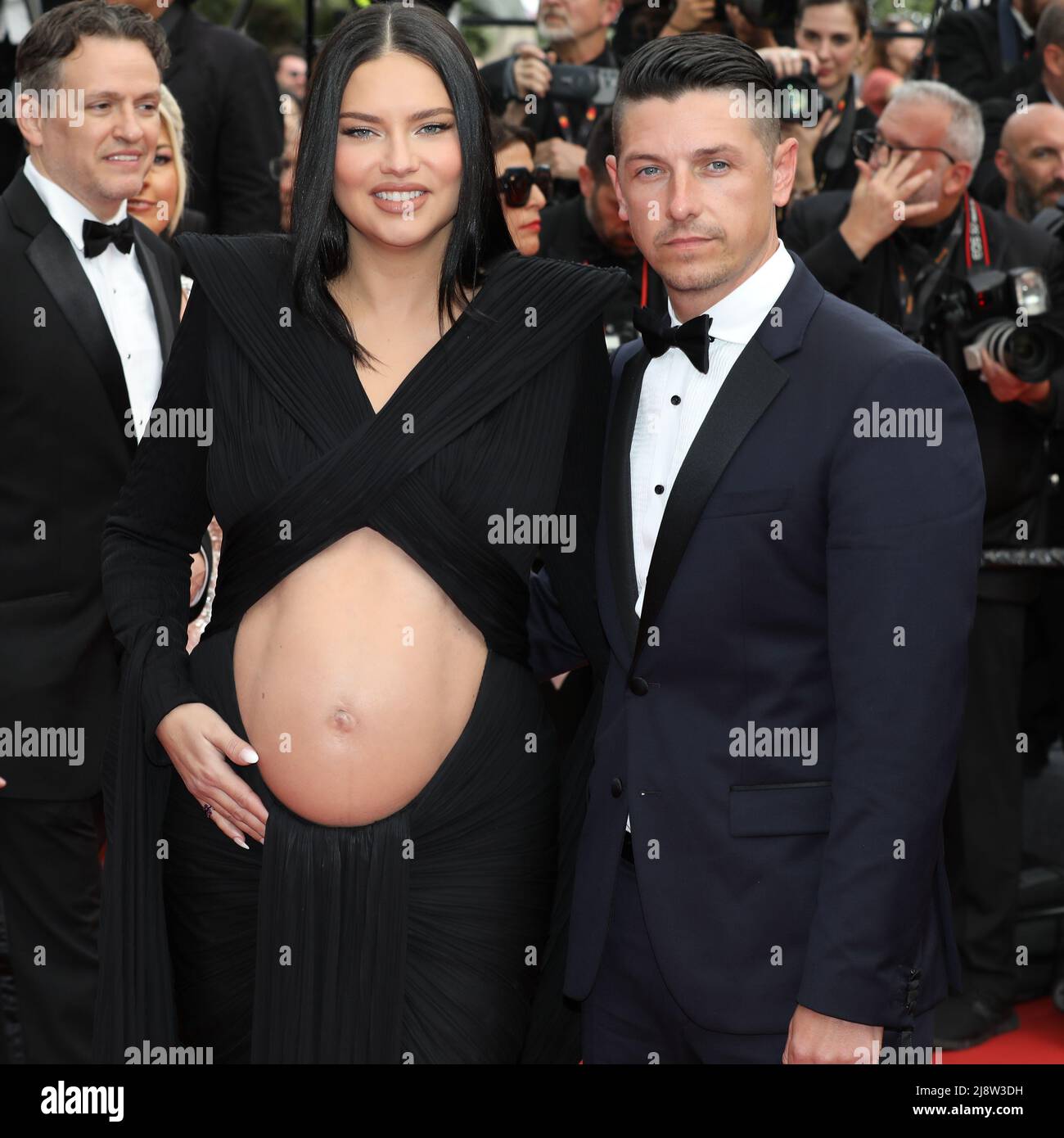 May 19, 2022, Cannes, Cote d'Azur, France: Pregnant ADRIANA LIMA and ...