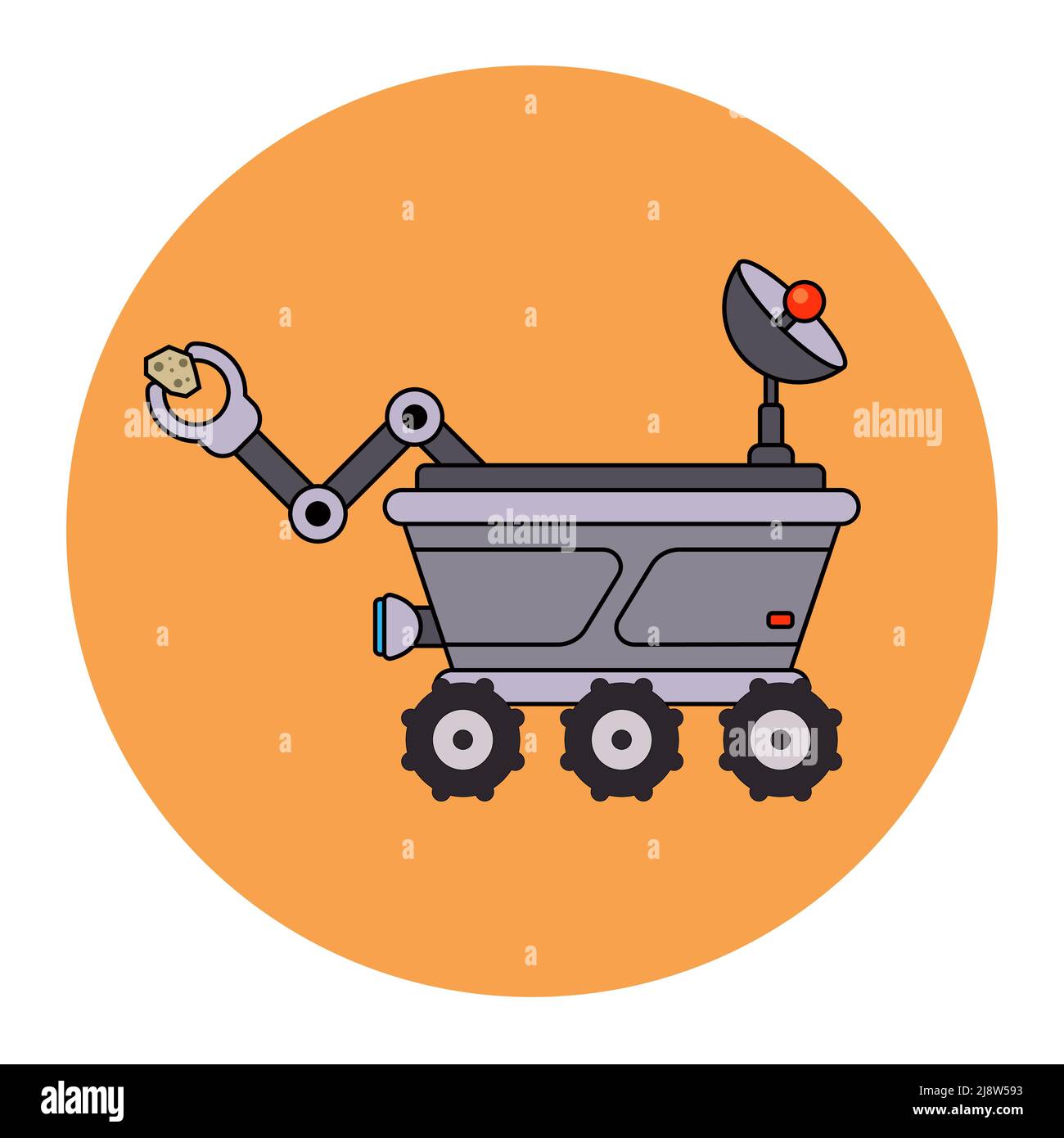Moon Rover Clipart