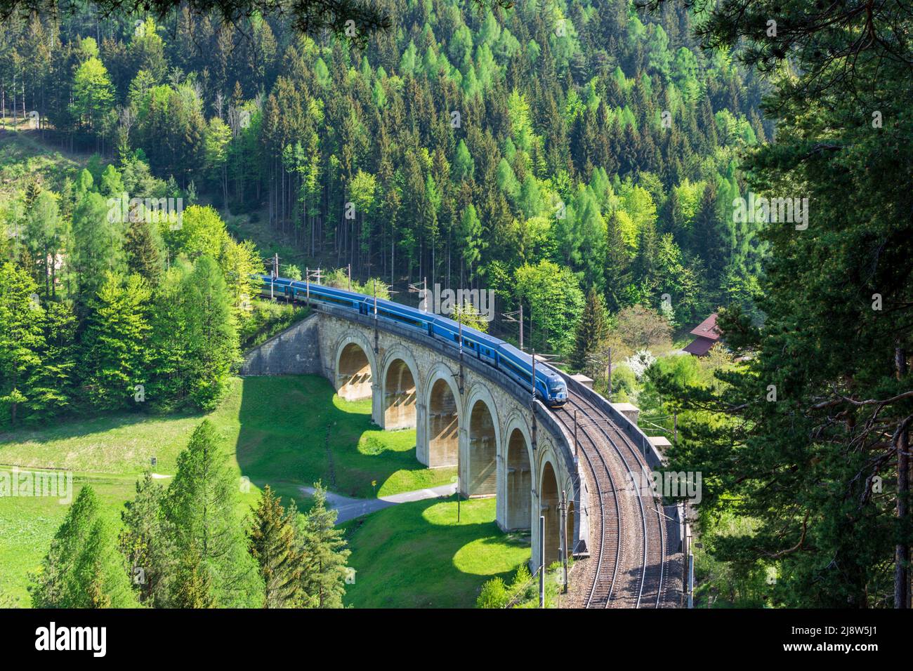 Viaduct adlitzgraben viadukt hi-res stock photography and images - Alamy