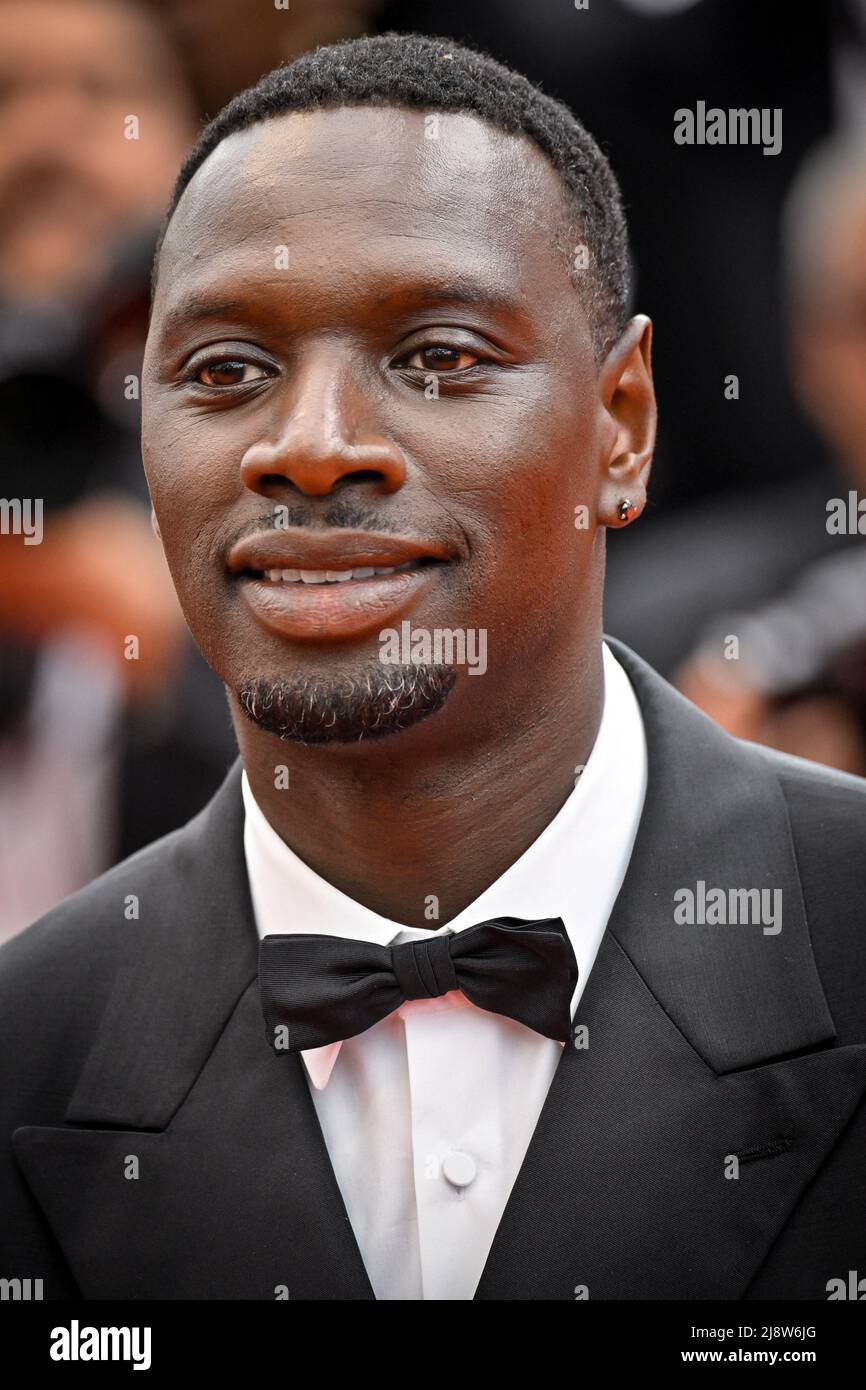 Omar Sy attending the premiere of the movie Top Gun 2 Maverick during ...